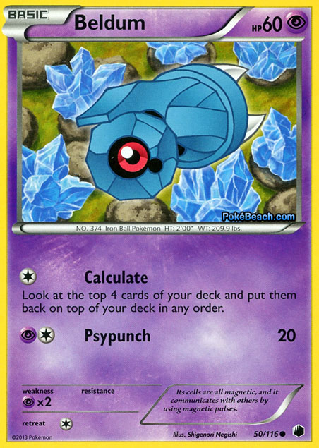 Beldum -- Plasma Freeze Pokemon Card Review | PrimetimePokemon's Blog
