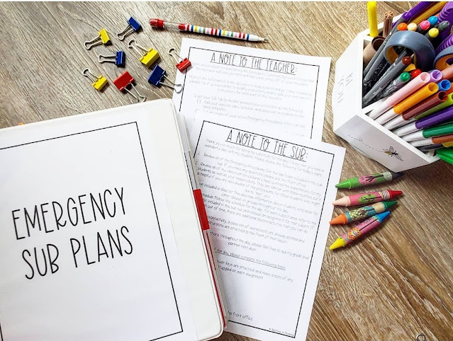 Teaching in Paradise: 5 Tips for Writing Sub Plans