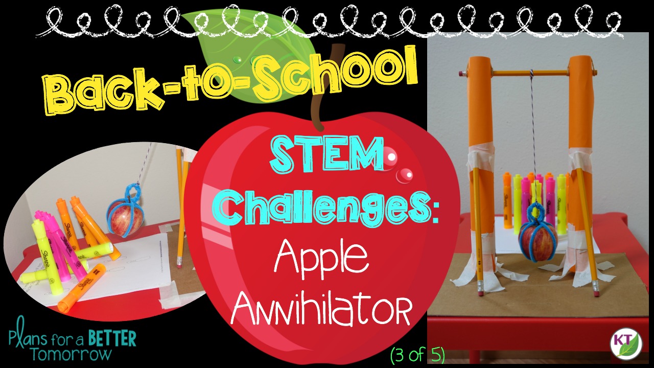 5 Back to School STEM Challenges for Grades 2-8
