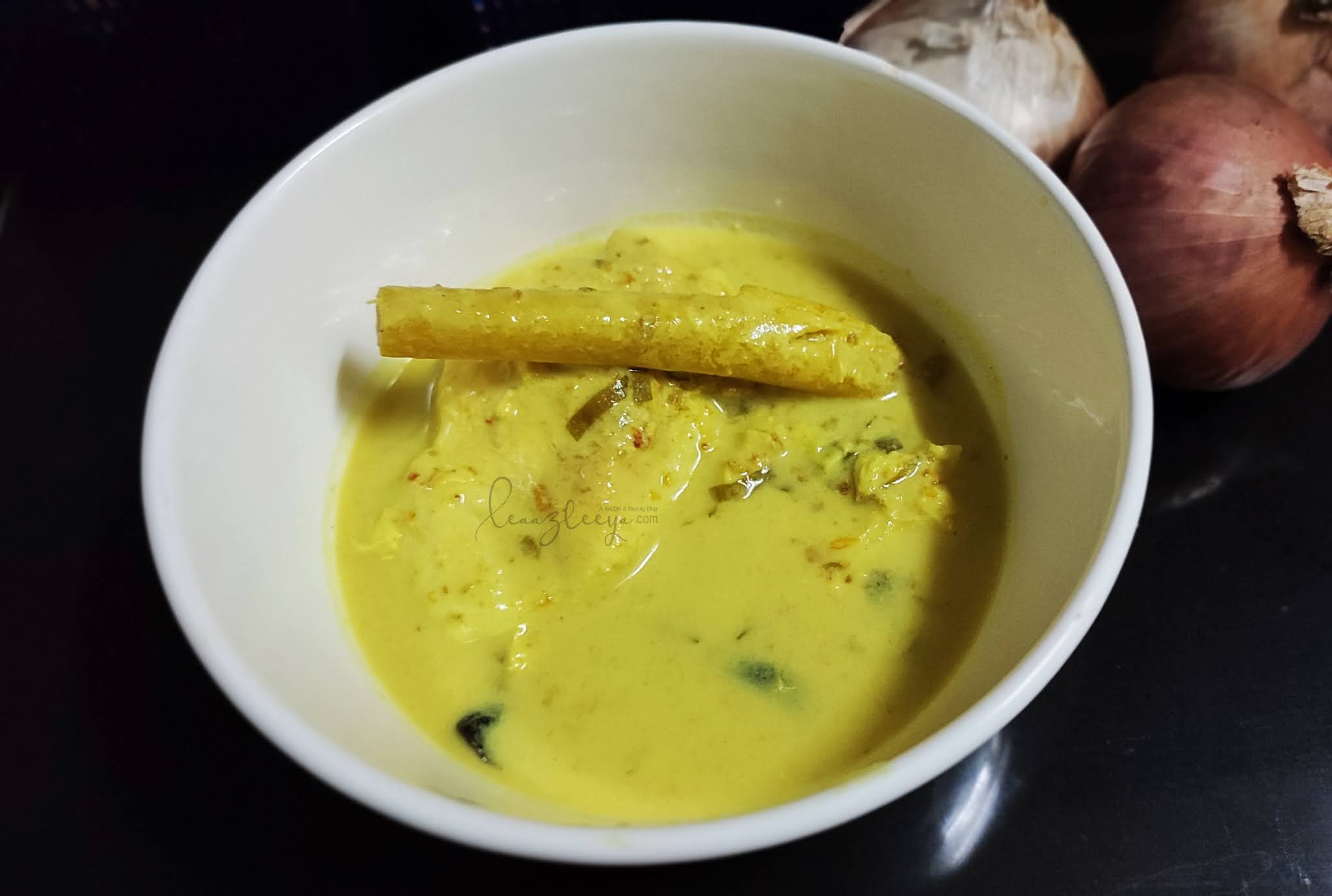 Blog Lea Azleeya: Resepi Masak Lemak Kuning Telur Itik Simple Tapi Sedap