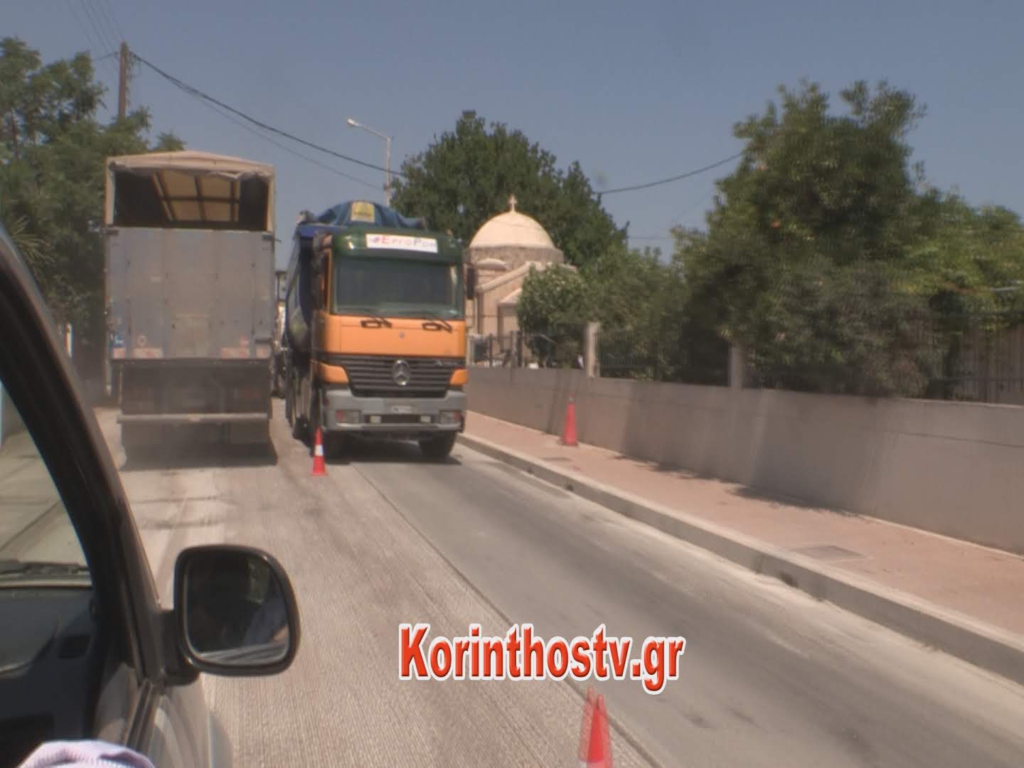 Αρχισαν τα έργα για την επισκευή και ασφαλτόστρωση στην παλαιά εθνική ...