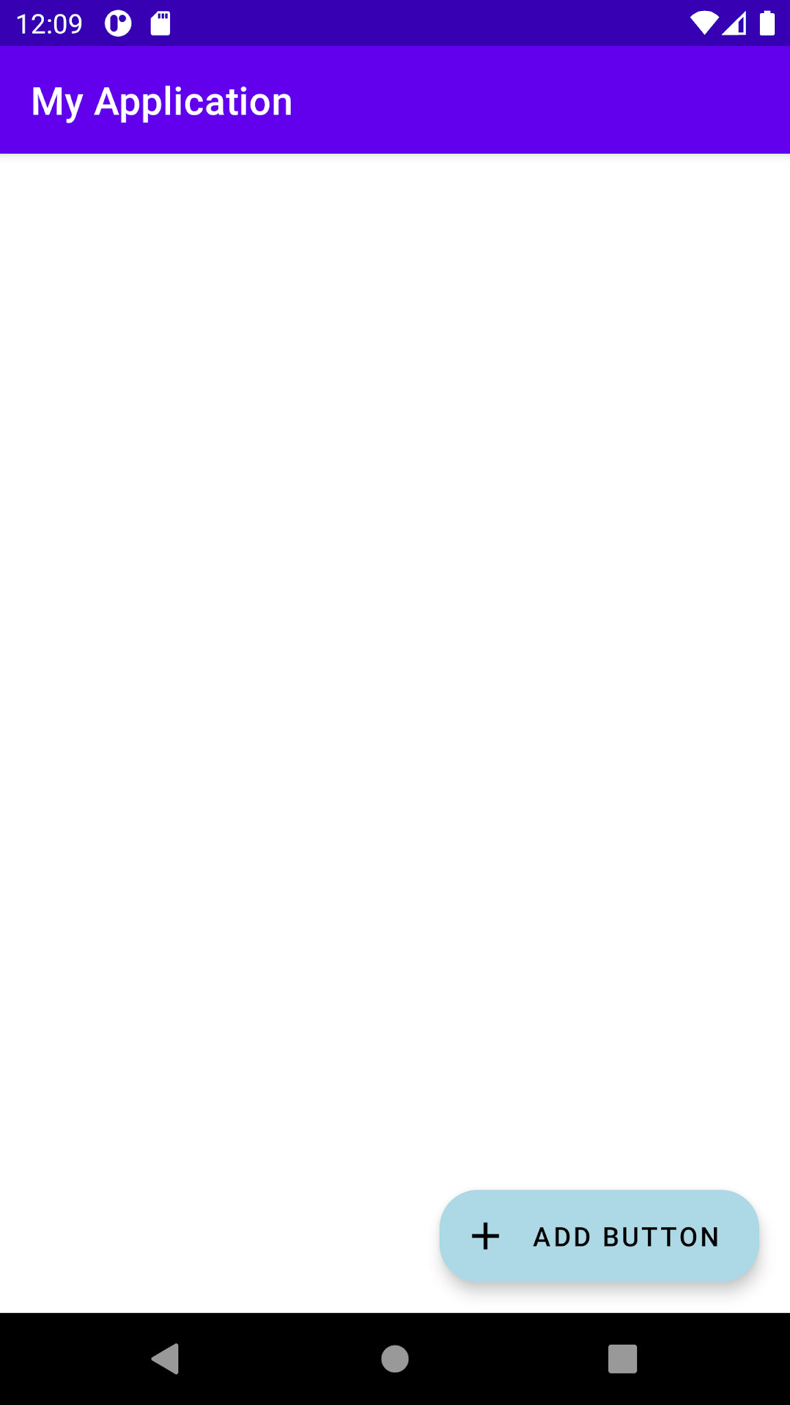 Using Extended Floating Action Button Using Extended Floating Action Button