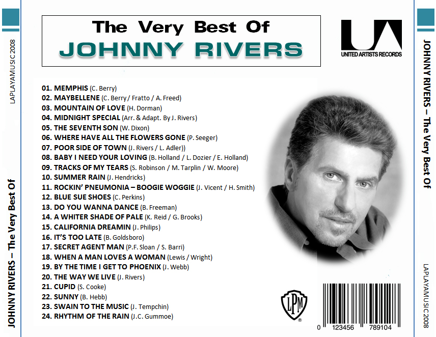 LA PLAYA MUSIC - OLDIES: JOHNNY RIVERS - THE VERY BEST OF (1976 / 2008 ...