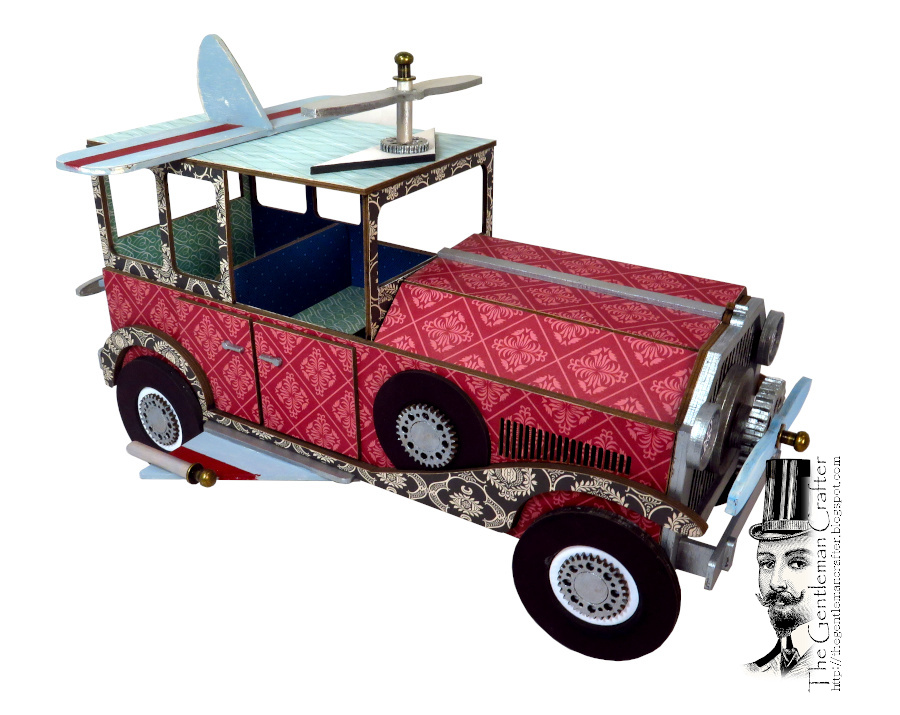 The Gentleman Crafter: NEW! The 1930 Sedan with Mini and Flying Car ...
