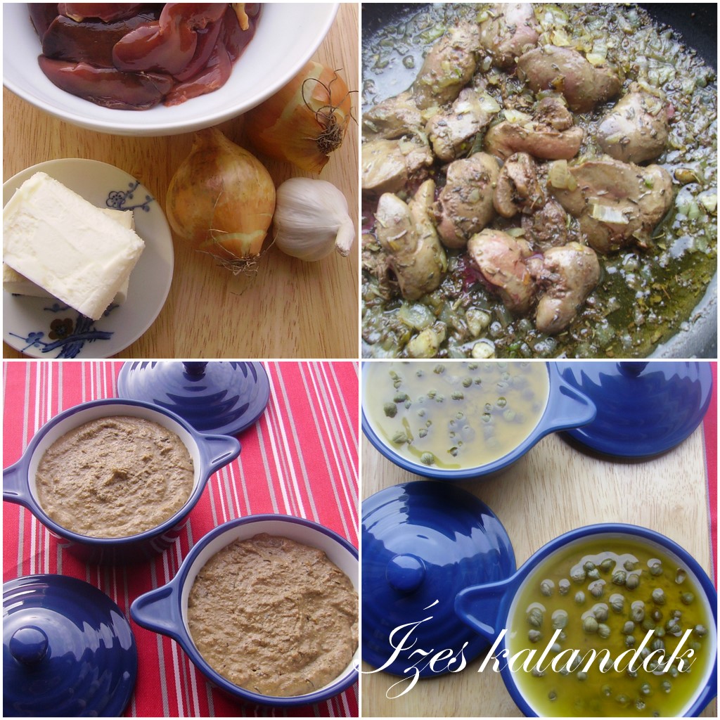 Ízes kalandok: Hideg csirkemájpástétom