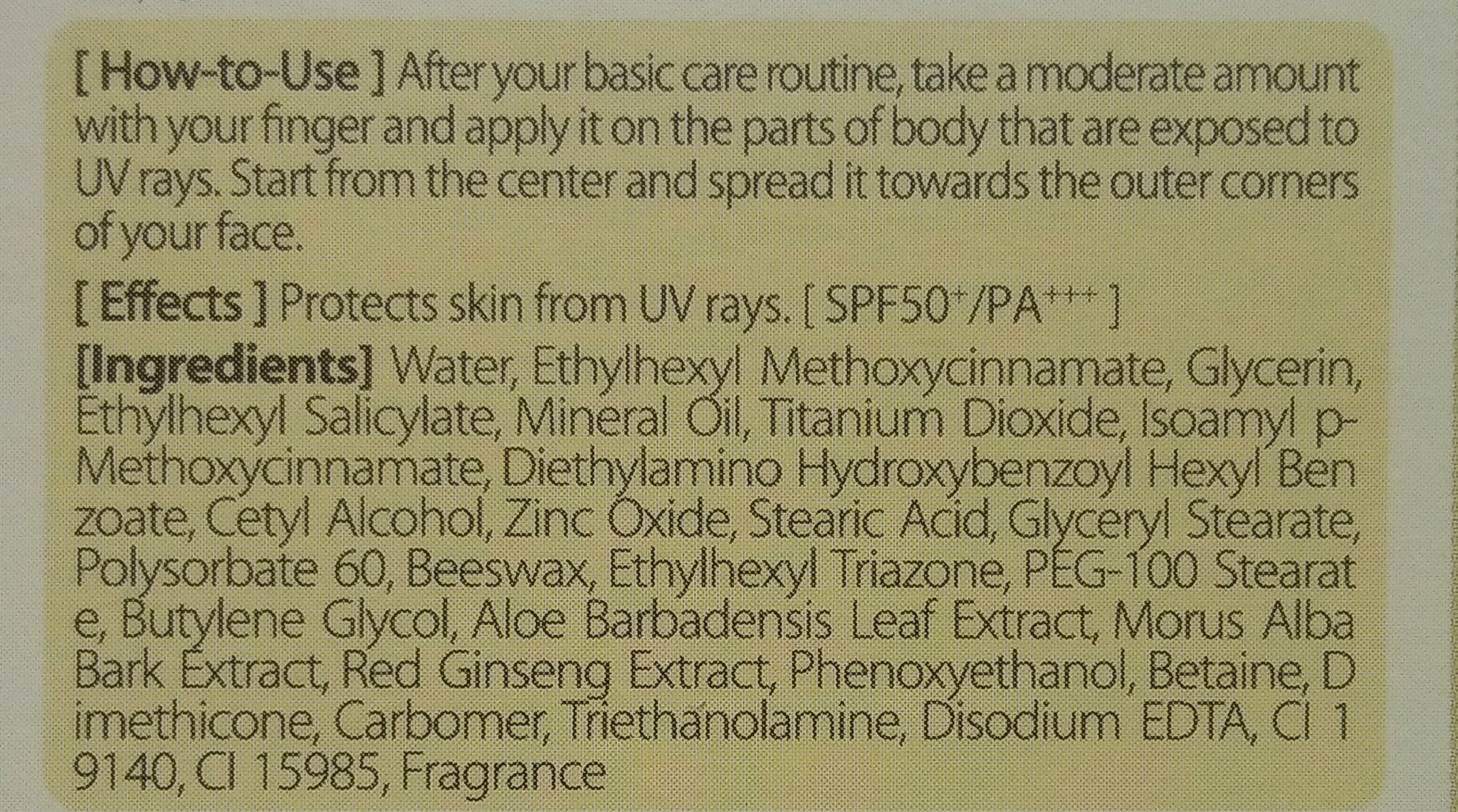 REVIEW 3W CLINIC INTENSIVE UV SUNBLOCK CREAM - daniar's coming