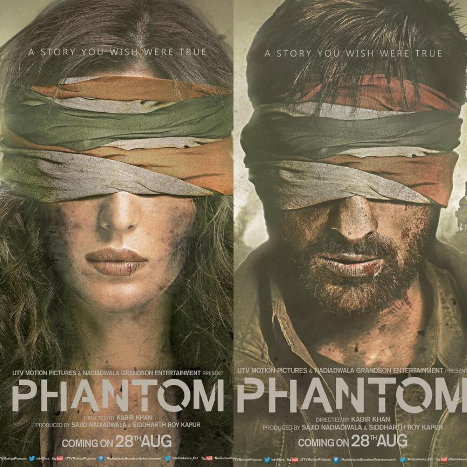 Saif Ali Khan and Katrina Kaif starrer PHANTOM's first look - YaariDilSe Saif Ali Khan and Katrina Kaif starrer PHANTOM's first look - YaariDilSe
