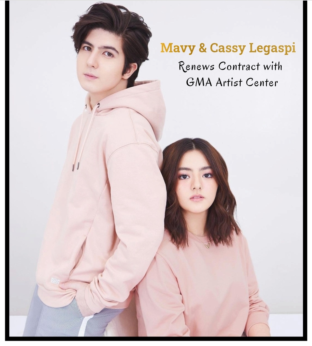 Mavy and Cassy Legaspi still a Kapuso! They renewed their contracts ... Mavy and Cassy Legaspi still a Kapuso! They renewed their contracts ...