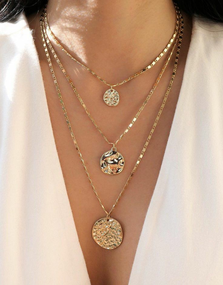 Layered necklace designs