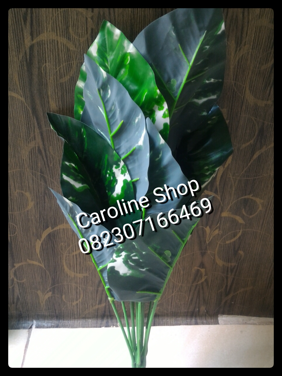 Kerajinan Manik dan Bunga Akrilik Jakarta: Daun Artificial