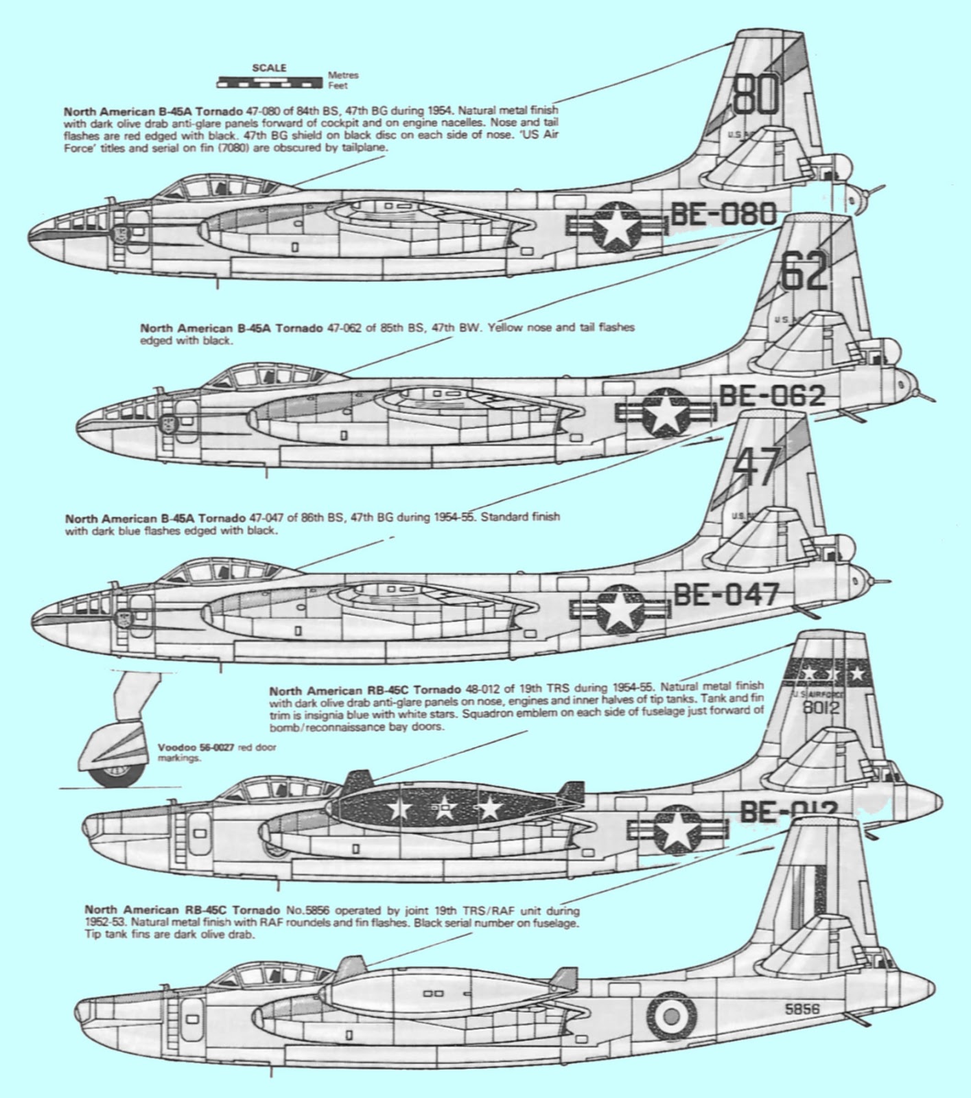 Le North American B-45 "Tornado".