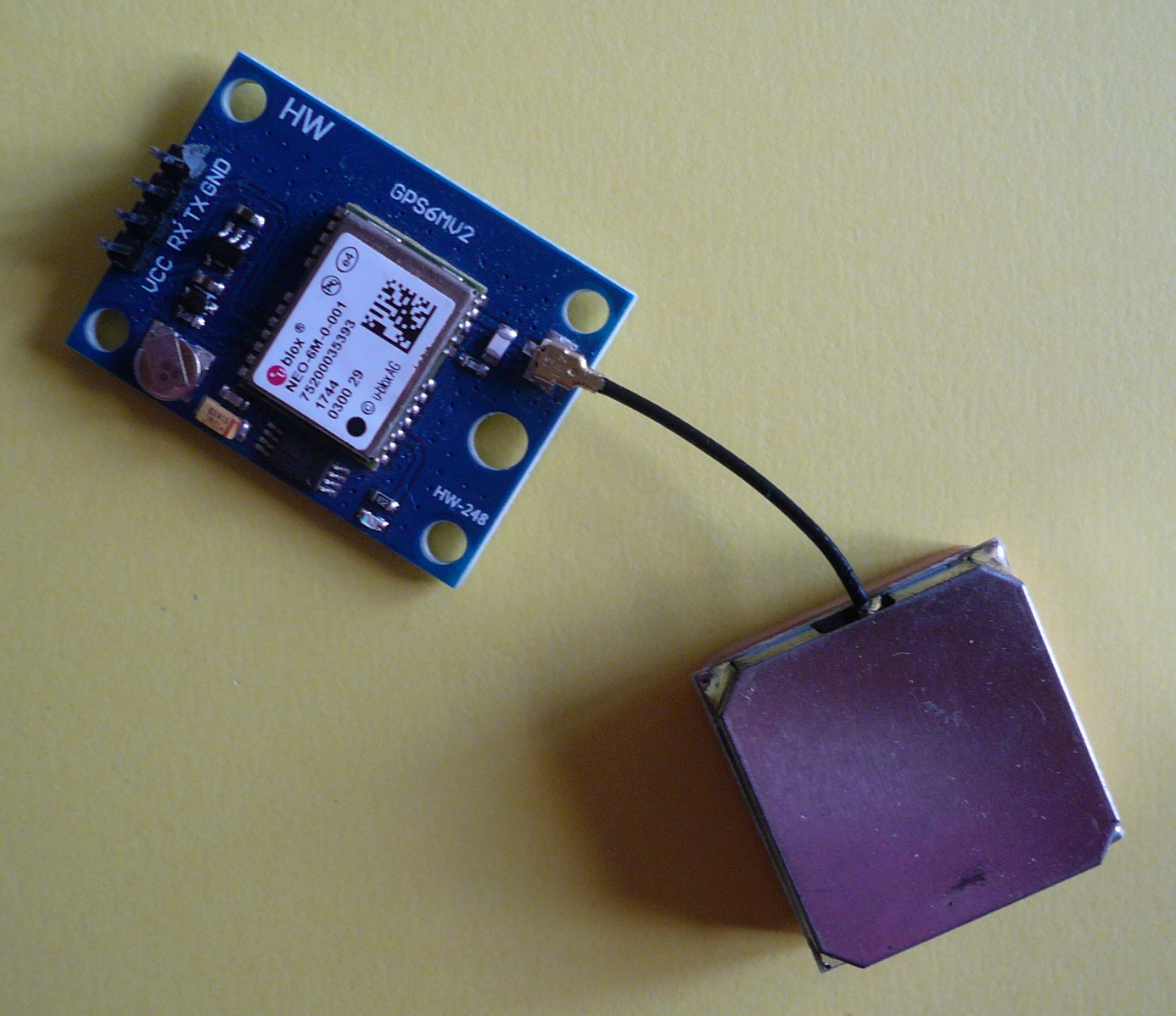 Électronique en amateur: Module GPS NEO 6MV2 et Raspberry Pi