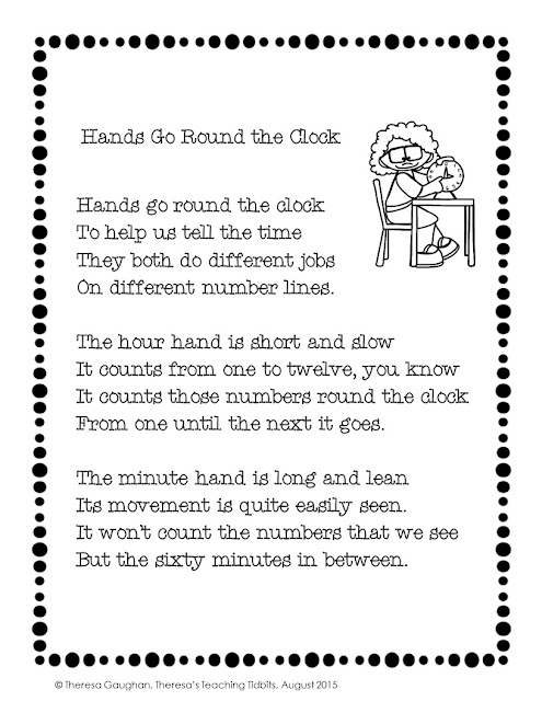 Theresa's Teaching Tidbits: Math Tip Monday: Teaching Time in First and ...