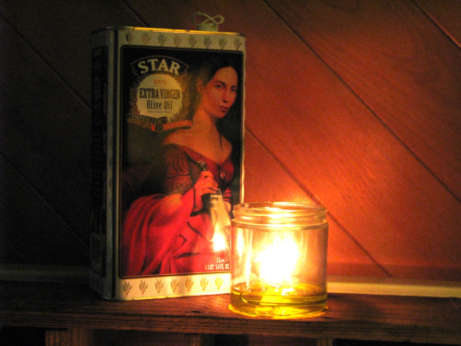 merry corliss OLIVE OIL LAMP gallery