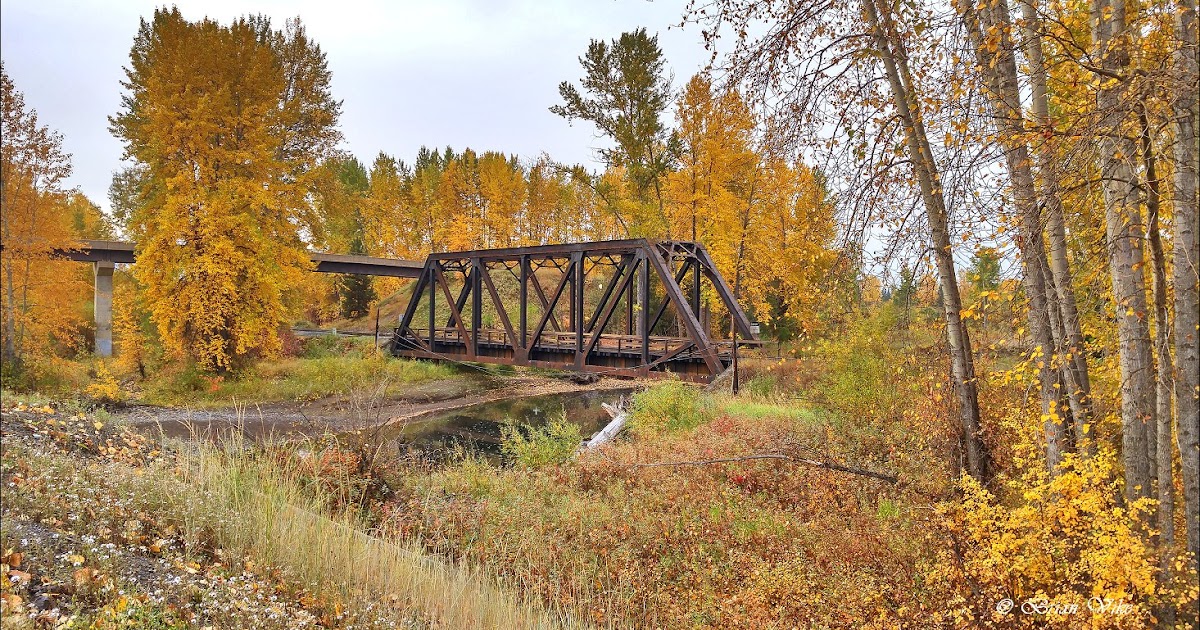 Brian Vike’s British Columbia Photographs: Fall CN Railway Bridge Over ...