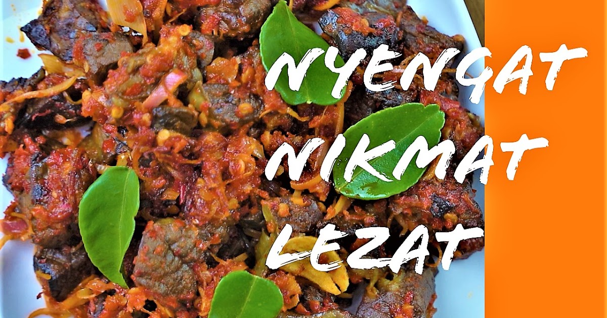 Resep Menu PARU BALADO KECOMBRANG | Dapur Fithry