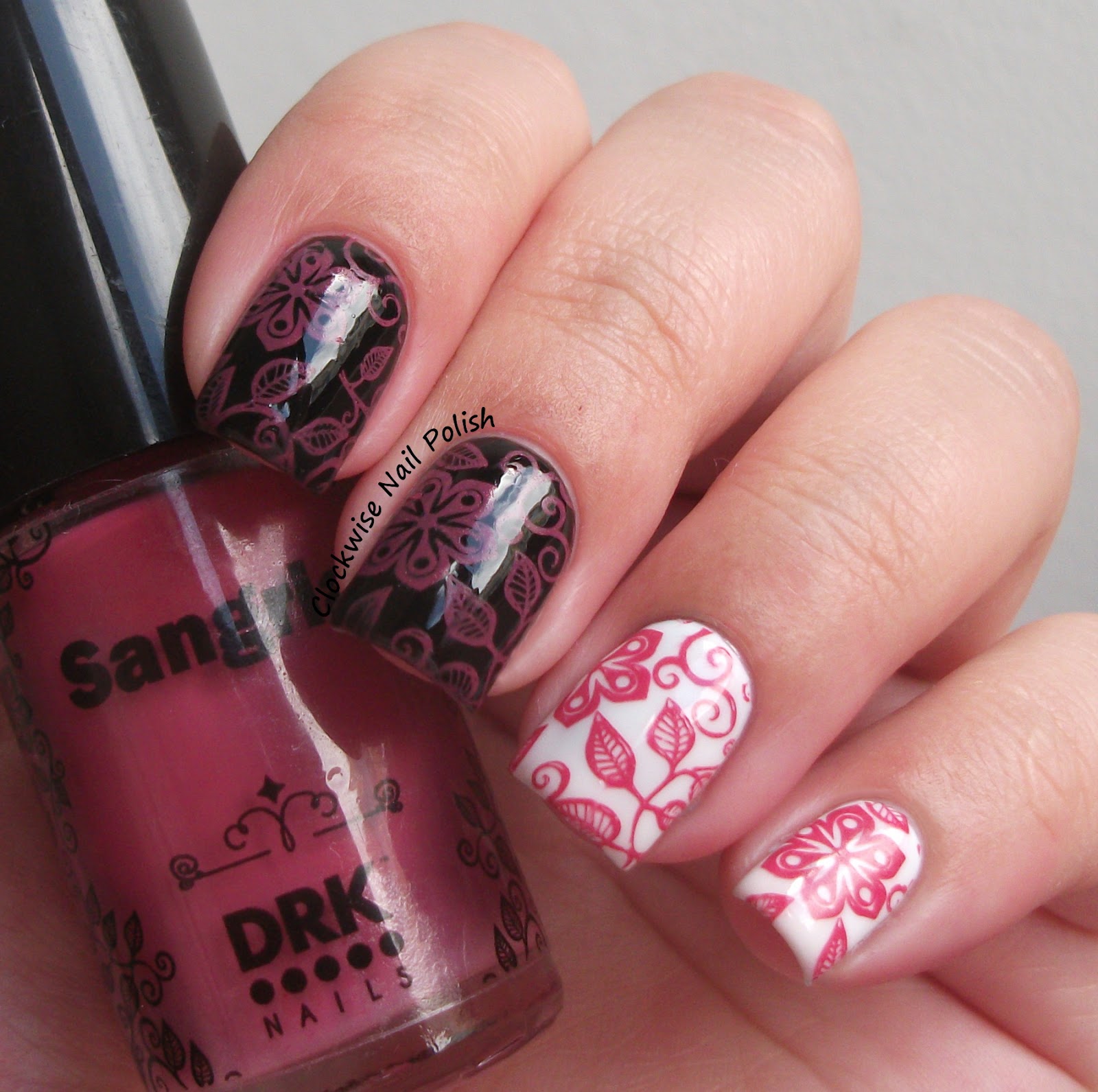 The Clockwise Nail Polish: DRK Nails Stamping Polishes Review