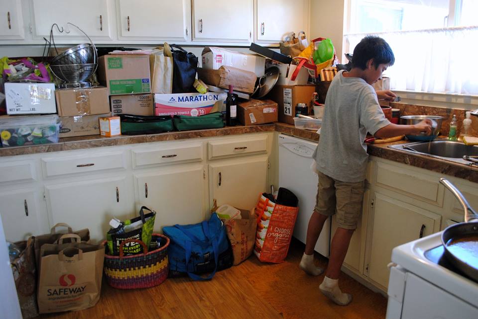 Nectarine-Topped Lemon Verbena Cake {Gluten-Free}