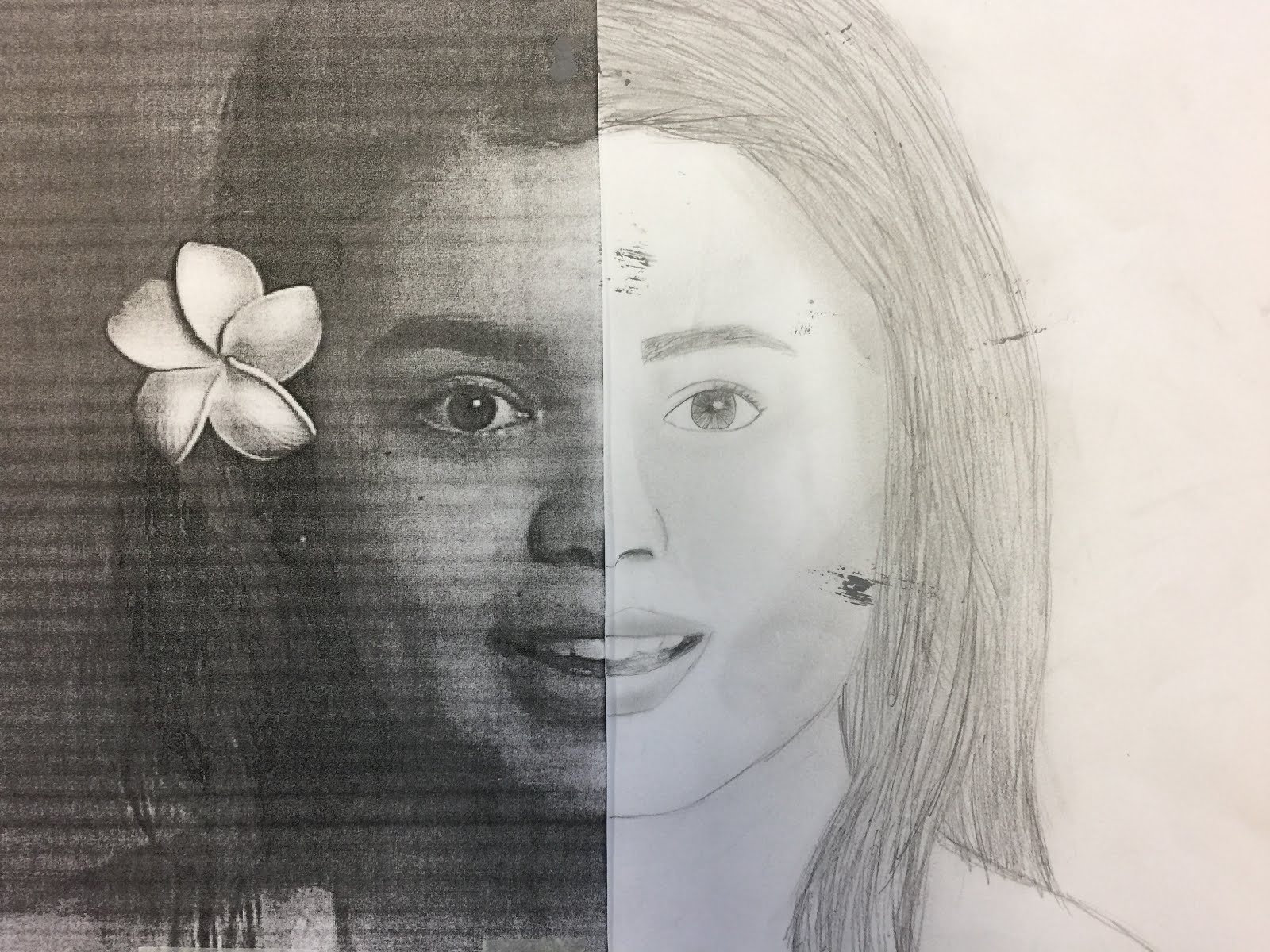 Wilson Art: Half and Half Portraits