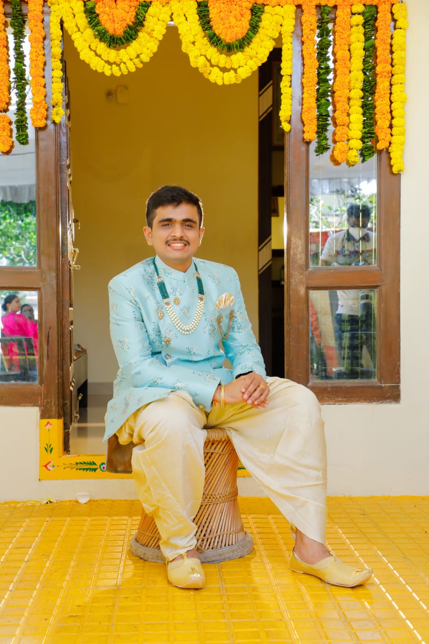 .: Pranay Reddy weds Srihitha Reddy