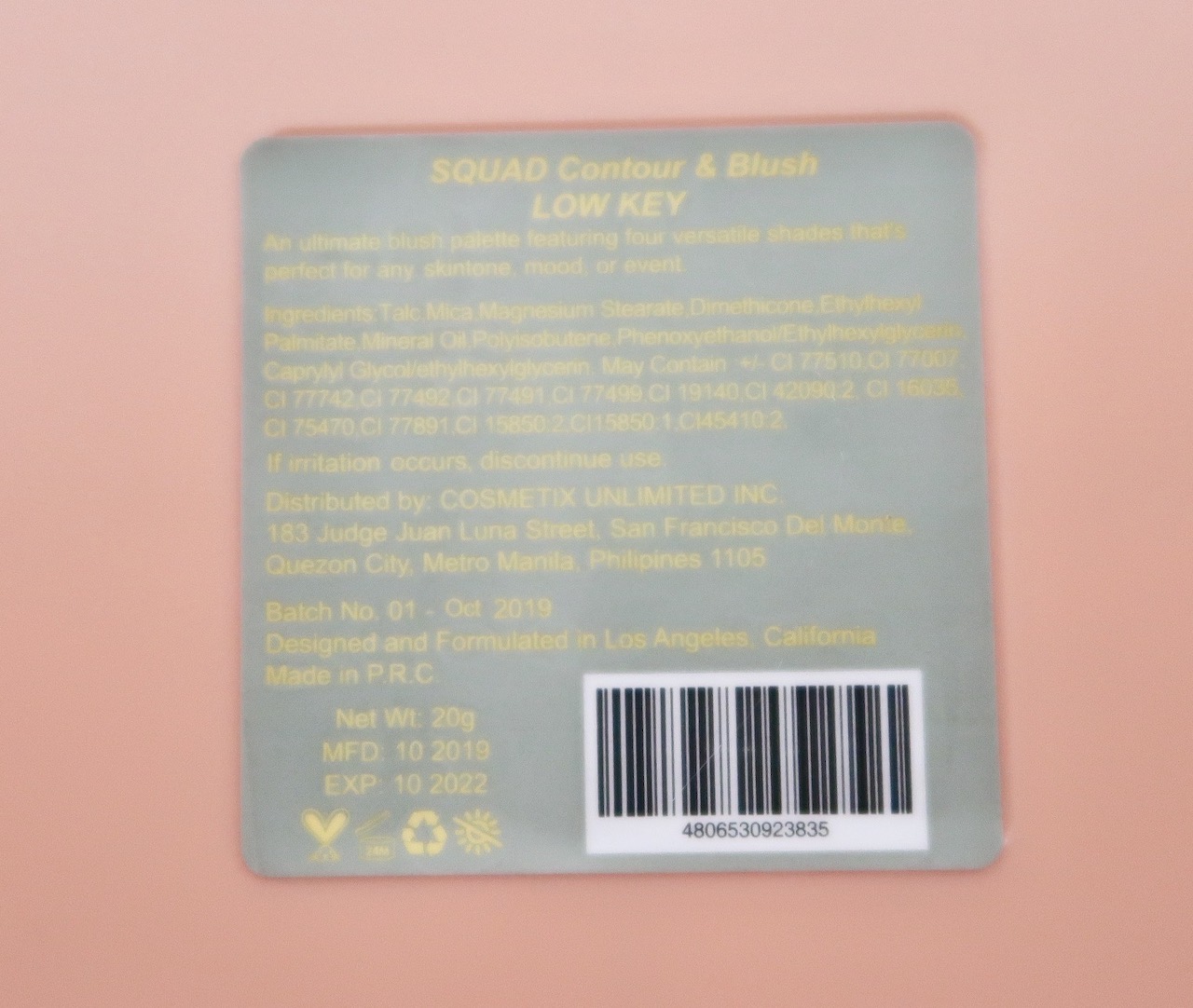 Squad Cosmetics Makeup Collection Review: Pretty Affordable and Pretty ...