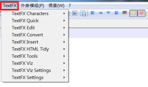 Candy Hat: [Notepad++] TextFX Characters