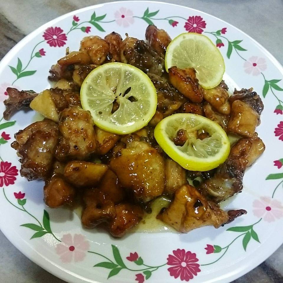My Life & My Loves ::.: 1st trial masak Chicken Sos Lemon