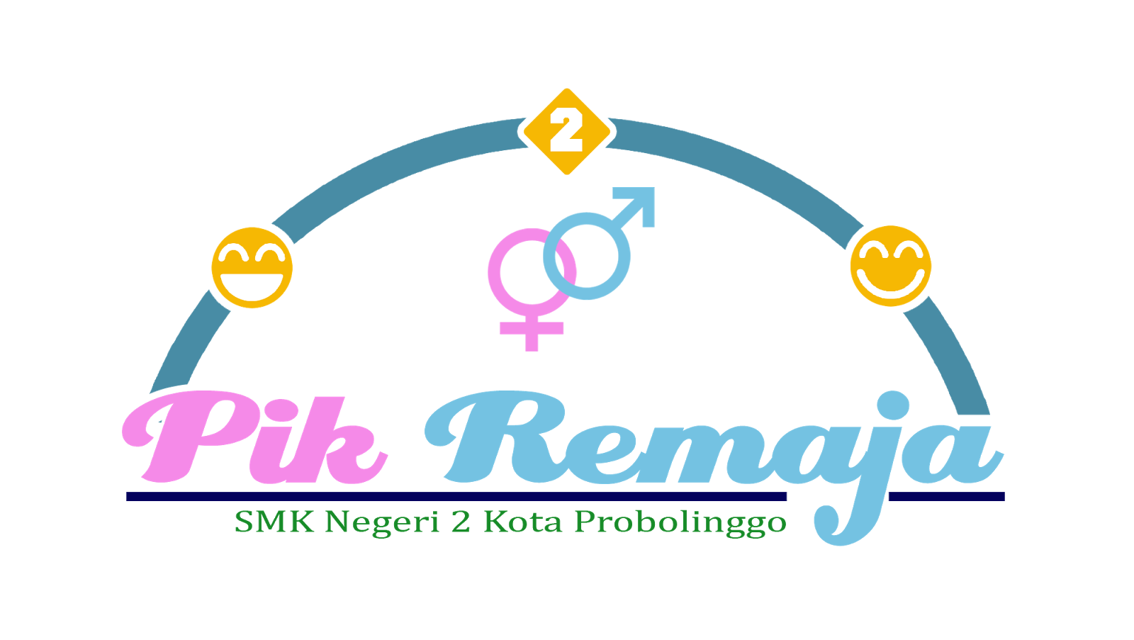 PIK-Remaja SMKN 2 Probolinggo: Makna Logo PIK-R SMKN 2 Kota Probolinggo