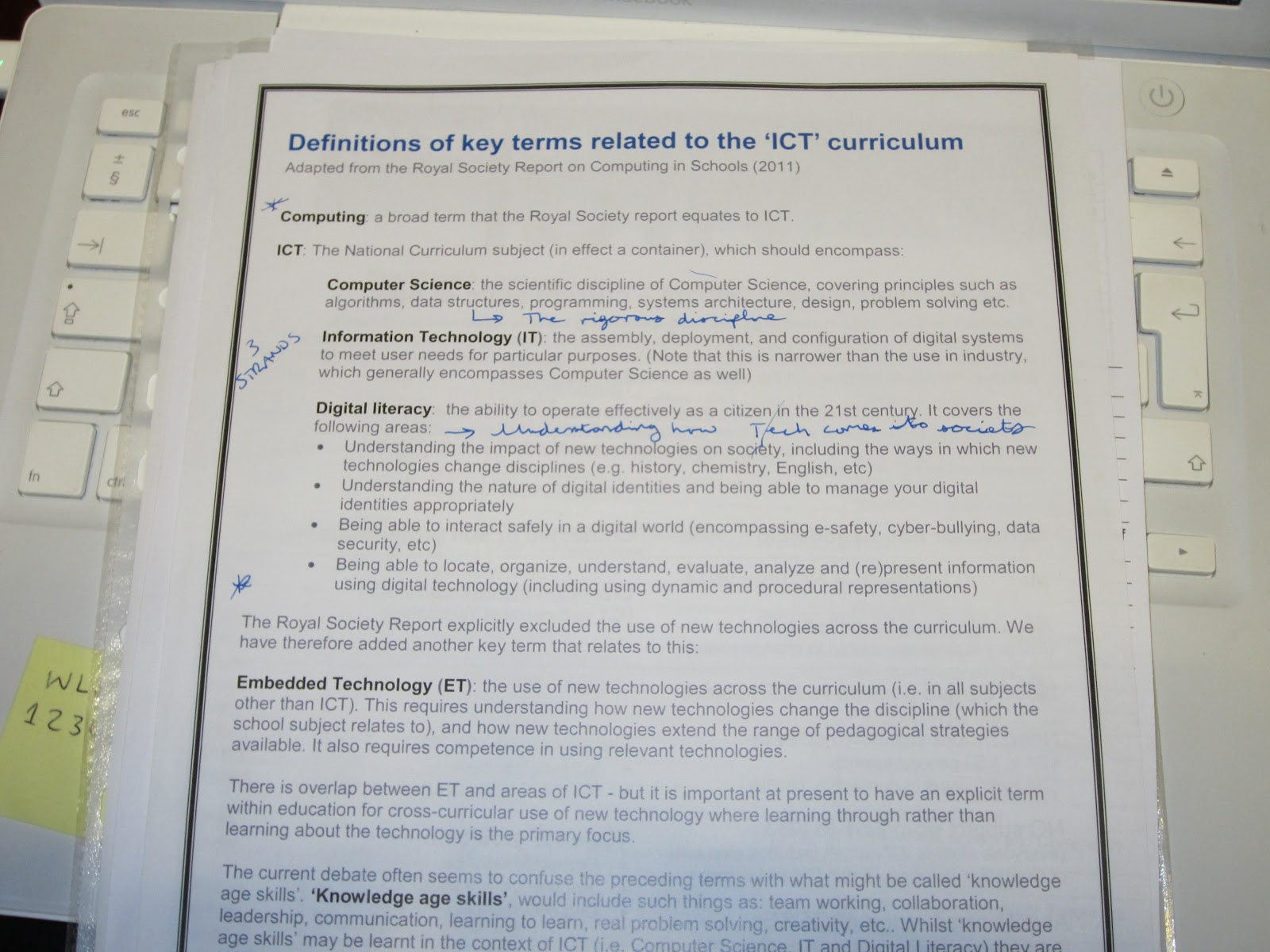 Look Who's Learning Too: Update on the DFE and Vital Consultation on ...