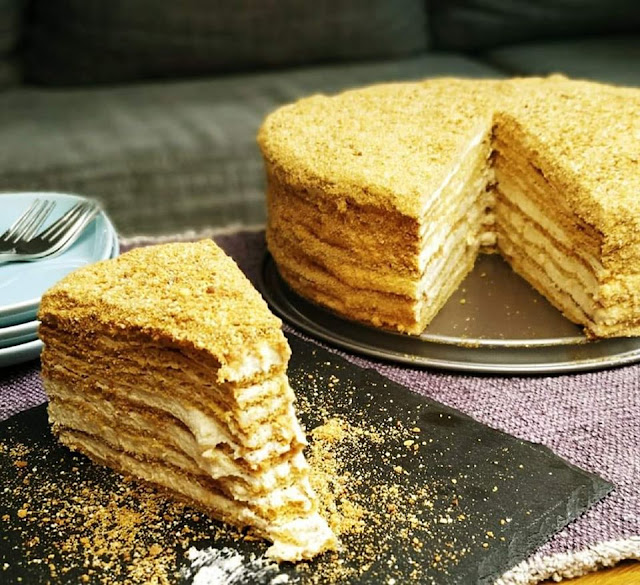 *Μεντόκ - Medovic Ρώσικη τούρτα με μέλι !!! ~ ΜΑΓΕΙΡΙΚΗ ΚΑΙ ΣΥΝΤΑΓΕΣ 2