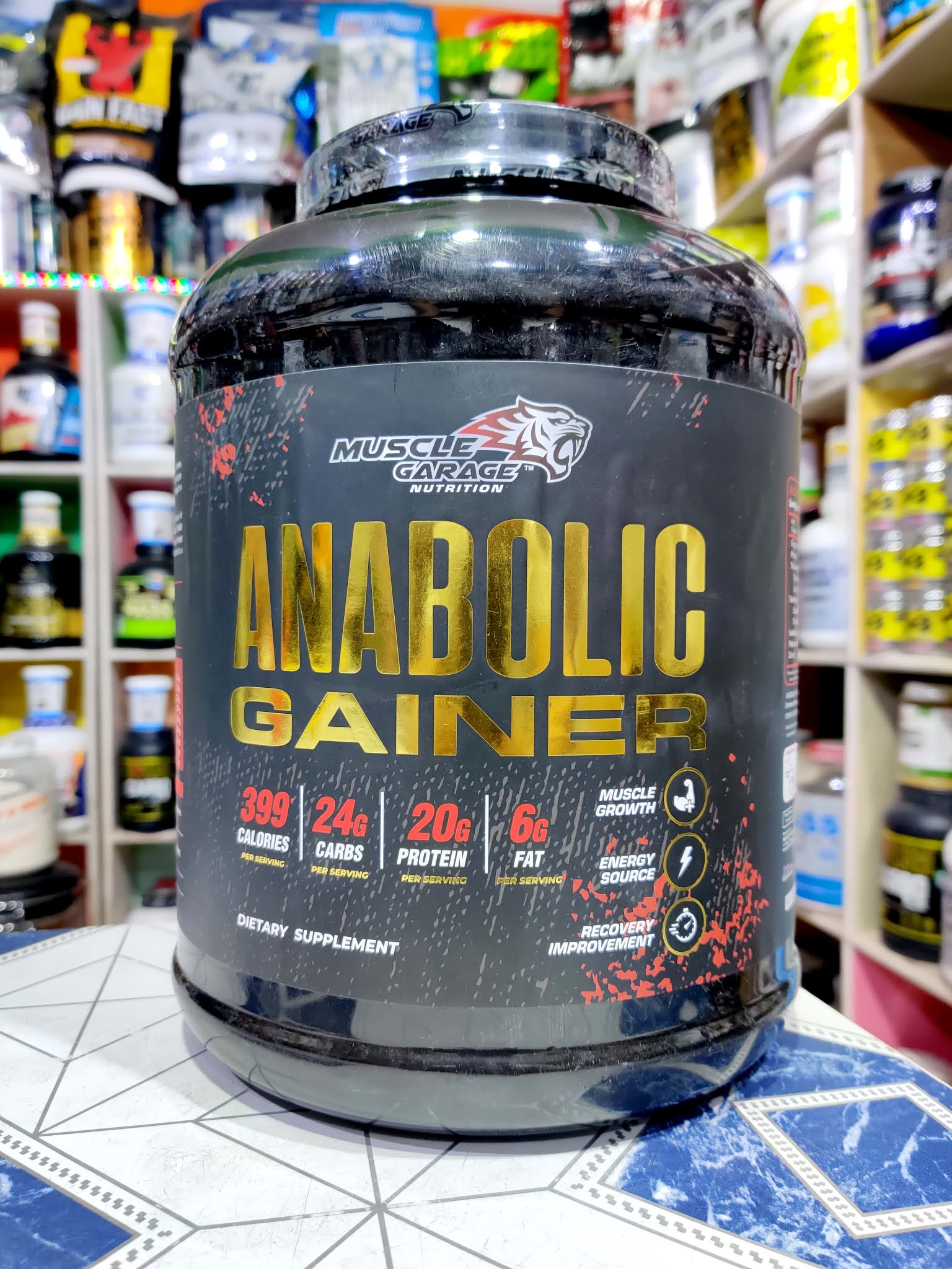 Muscle Garage Anabolic Mass Gainer, 2.7 Kg - NCRFS