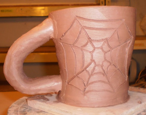 Aberrant Ceramics: Spider Cup WIP