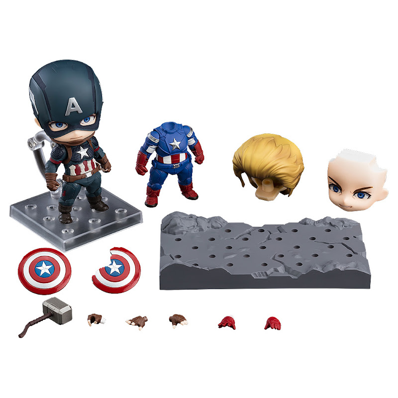 Nendoroid Avengers Captain America (#1218-DX) Figure | Nendoroid Heaven
