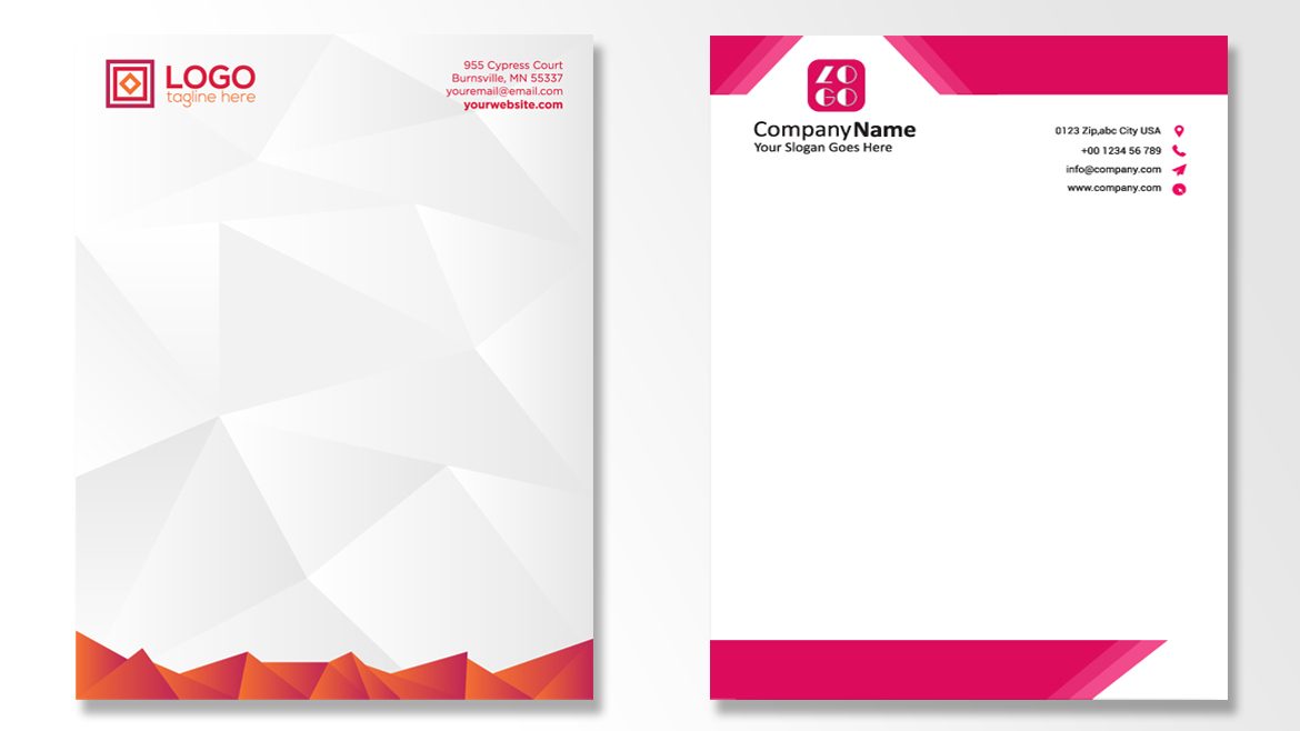 Buat Kop Surat Plus Logo ~ Print Corner