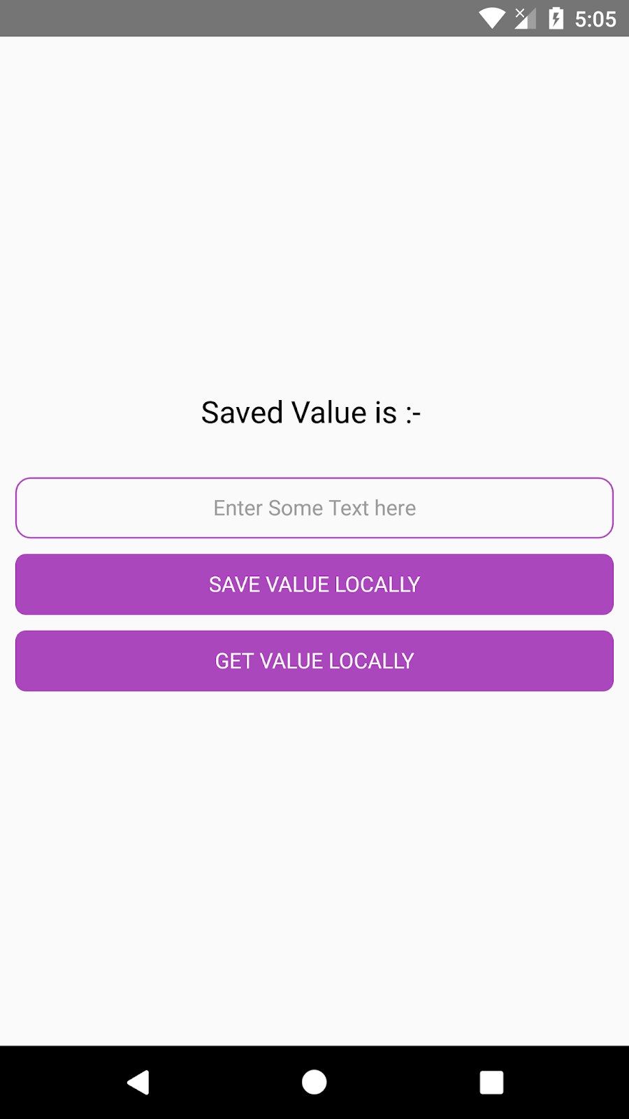 Using Asyncstorage In React Native Crud Example Kinda