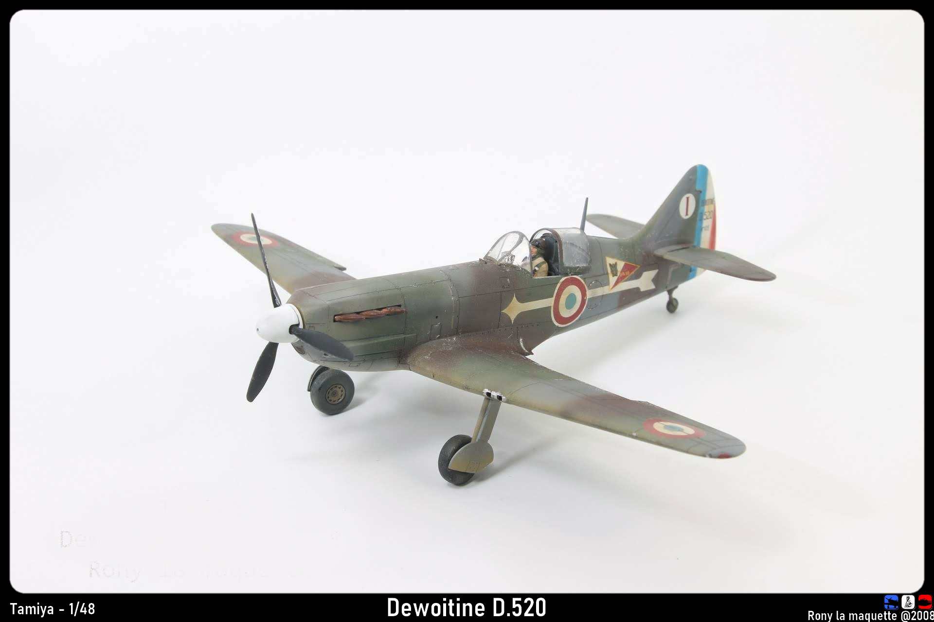 Dewoitine D.520 ( 2008 ). | Rony La Maquette