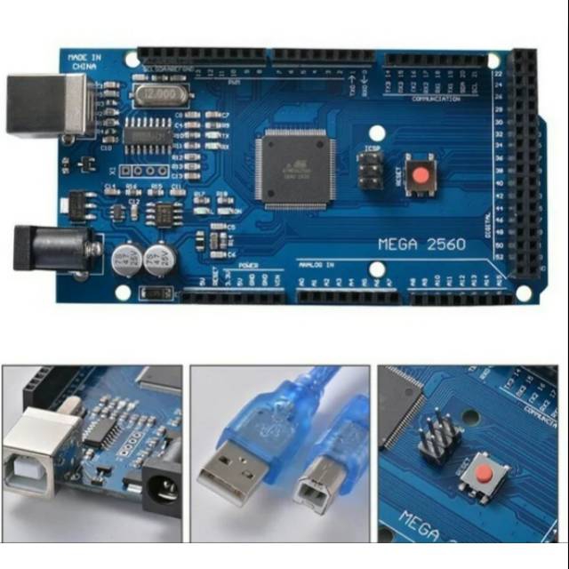 Purwokerto Robotika: Arduino Mega 2560 R3 + Cable USB by ...