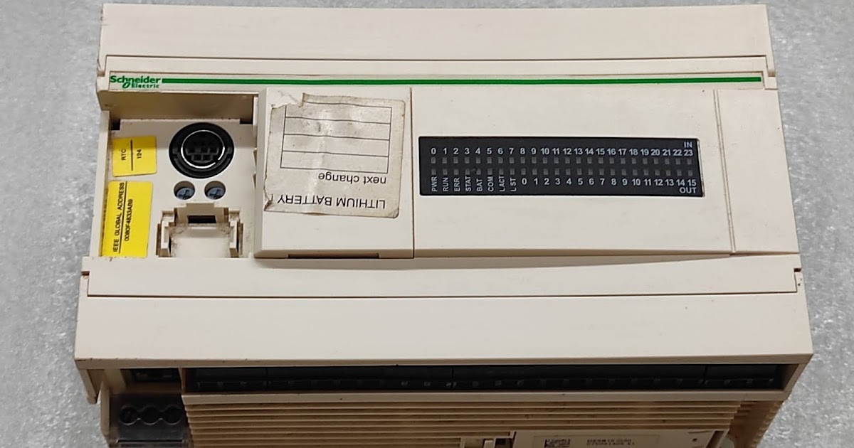 SCHNEIDER ELECTRIC TWIDO TWDLCDE40DRF PLC BASE 24VDC