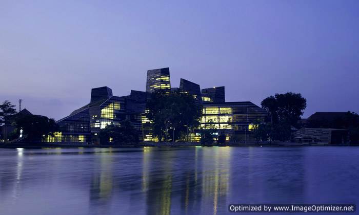 University Library of Indonesia lies in the country