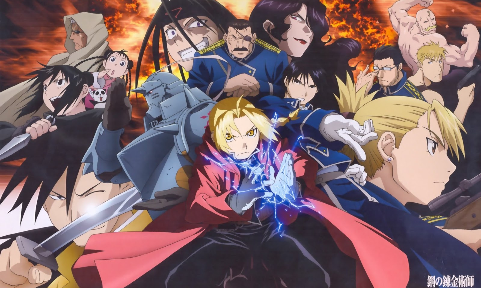 15 Alkemis Terkuat dalam Anime Fullmetal Alchemist: Brotherhood