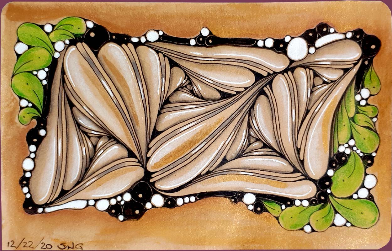 7F5R; Square One; Refresher 219; Project Pack #12; My new Tangle ...