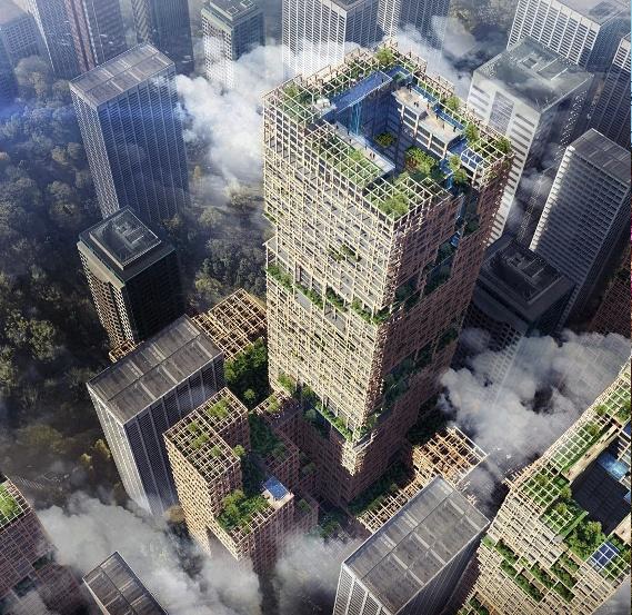 spagosmail: Drveni neboder u Japanu