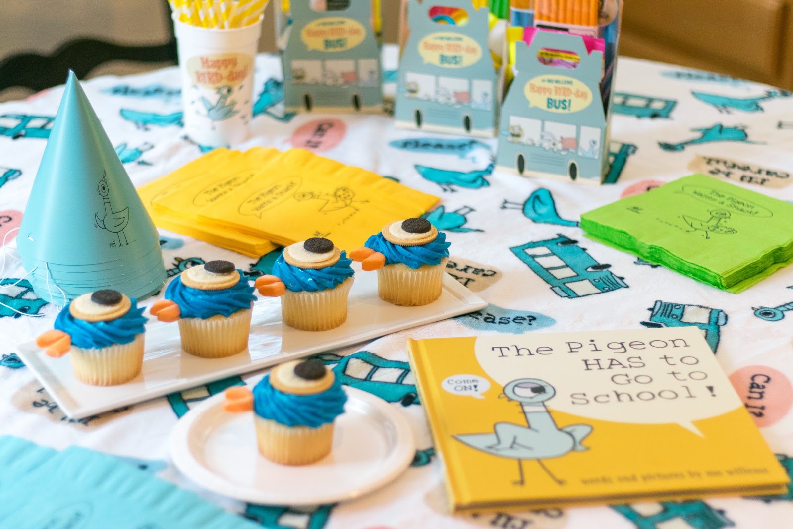 Lunchbox Dad: A Party For The Pigeon HAS to Go to School! Book by Mo ...