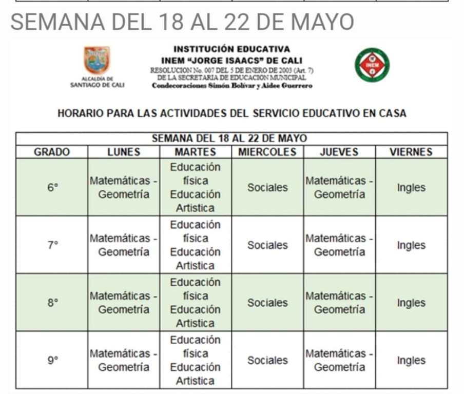 Héctor Tello- LENGUAJE y LECTURA CRÍTICA 7o. y 8o. : HORARIOS VIRTUALES