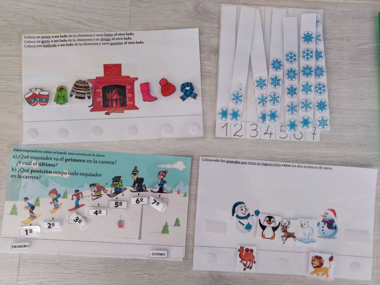 Un Aula de Cuento para Emocion-Arte: Matemáticas en Invierno