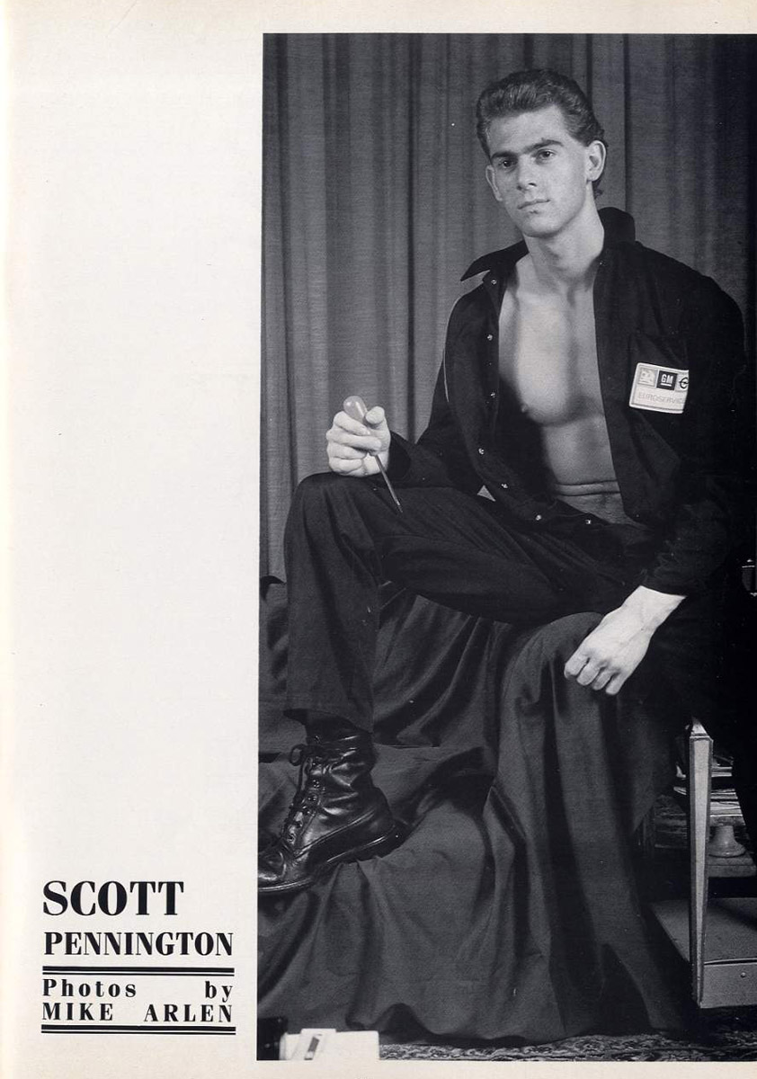 MALE MODELS FROM THE PAST: SCOTT PENNINGTON (Mike Arlen Model)
