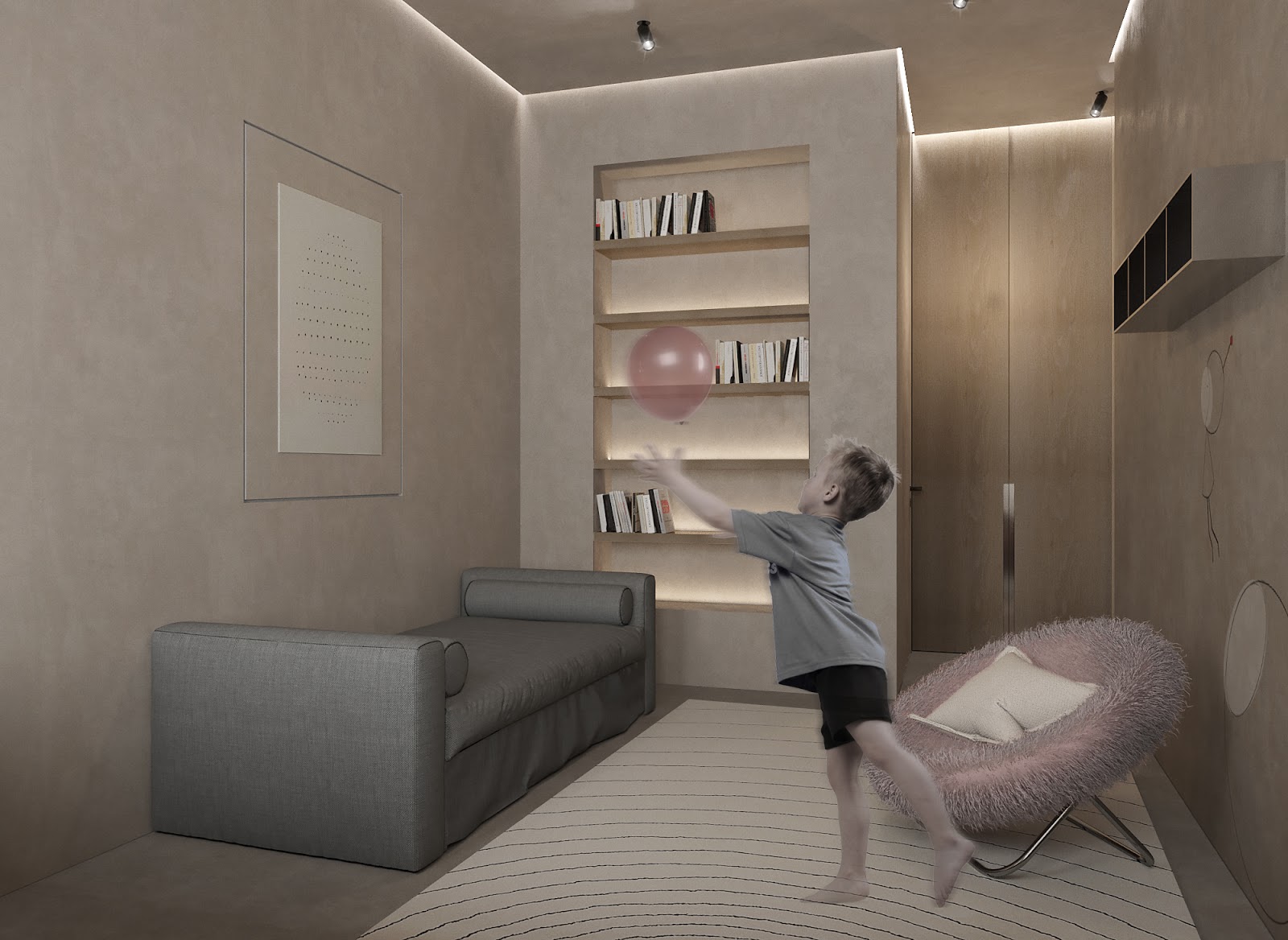 Darya Girina Interior Design & Architectural Visualizations: Minimalist ...