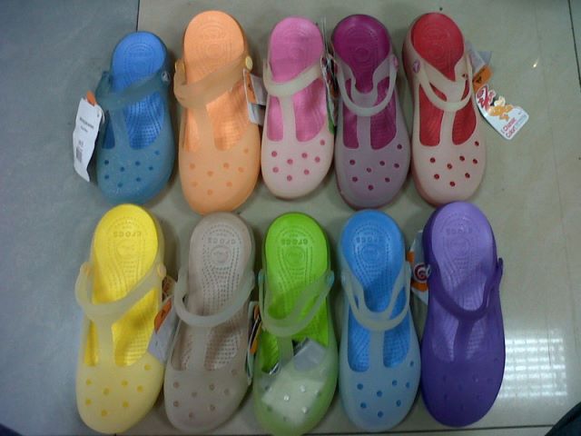 Jual Sandal Crocs: Sepatu Sandal Crocs Mary Jane Chameleon Original
