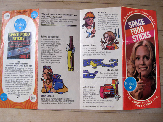 Astronaut Snacks From The 70s