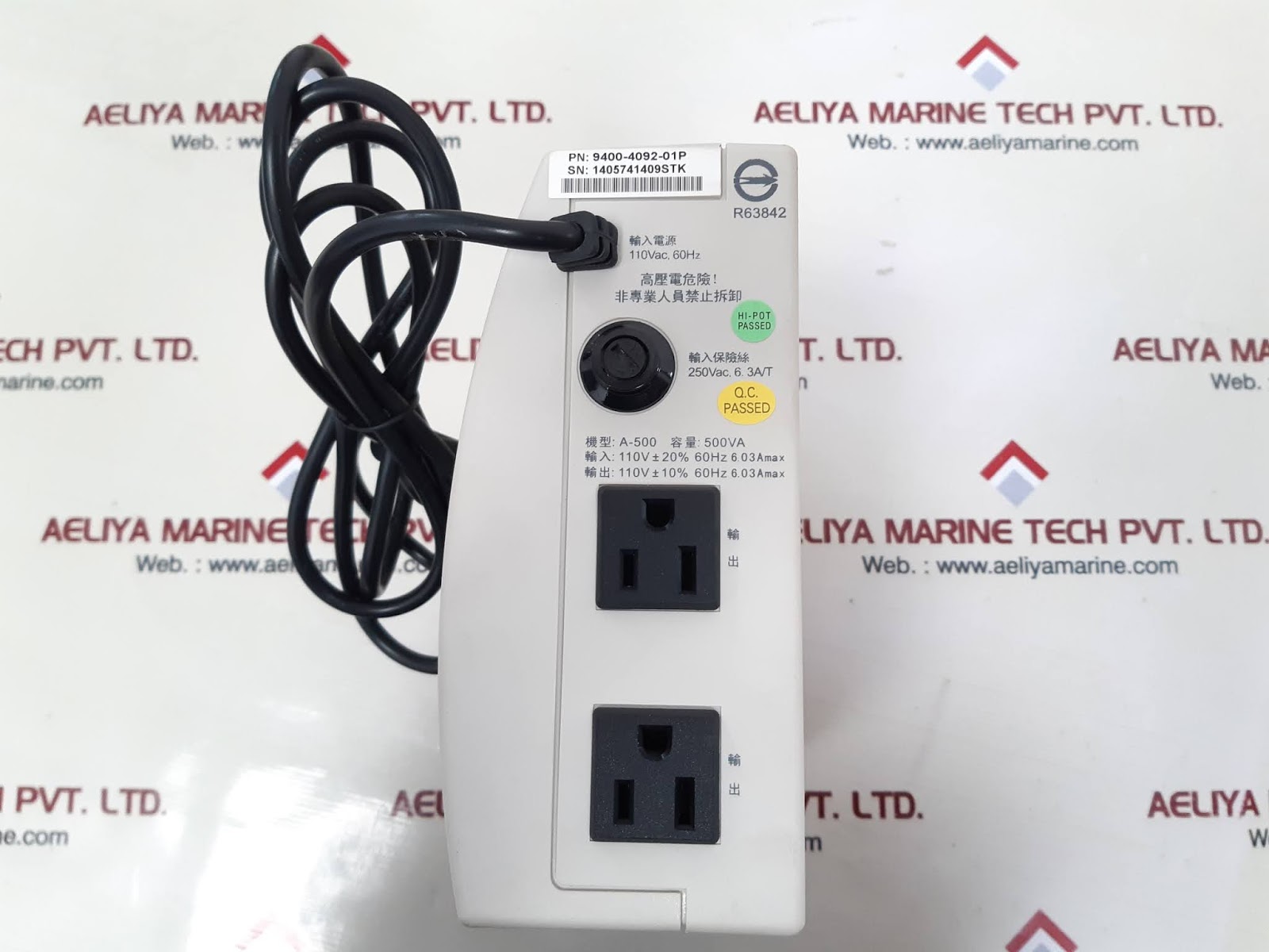 EATON P9400-4092-01P UPS POWER SYSTEM - Aeliya Marine